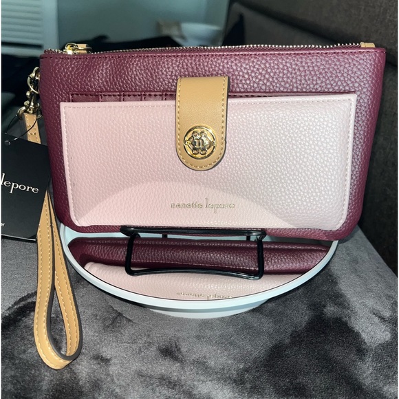 Nanette Lepore | Bags | Nwt Nanette Lepore Kyle Top Zip Wristlet | Poshmark